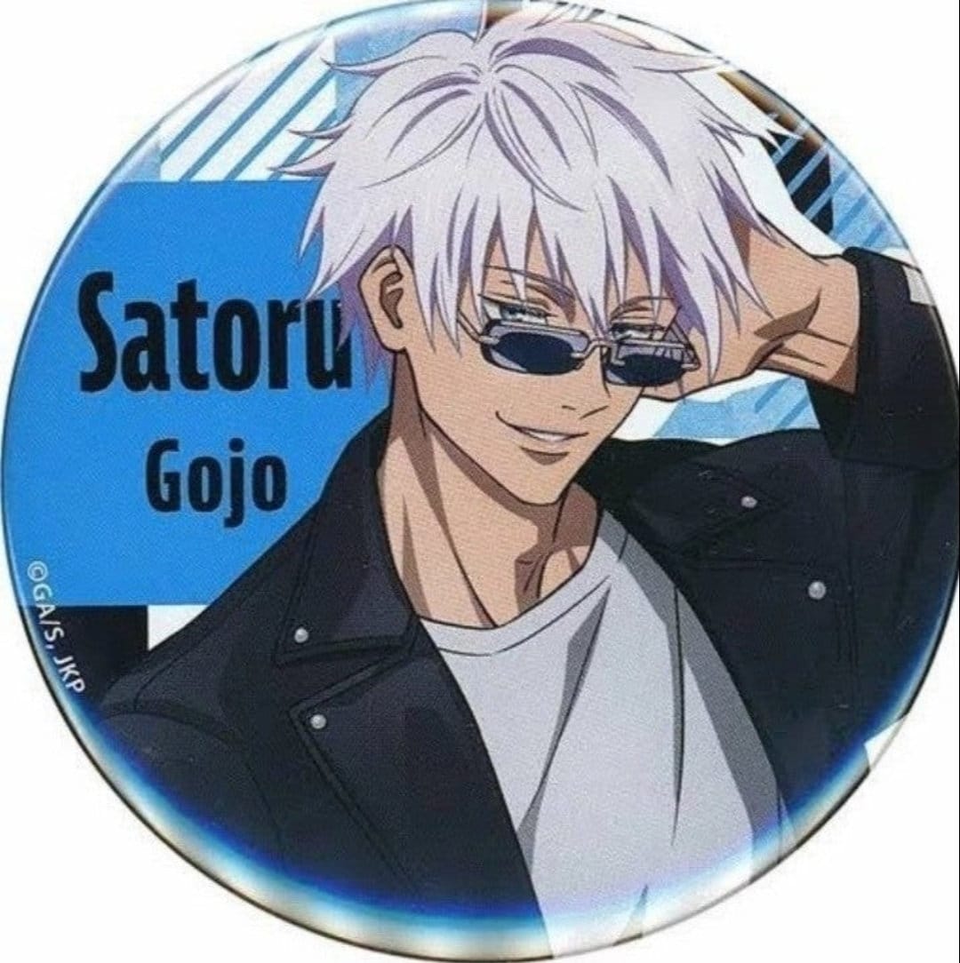 Jujutsu Kaisen Gojo Satoru Badge Prize - Etsy