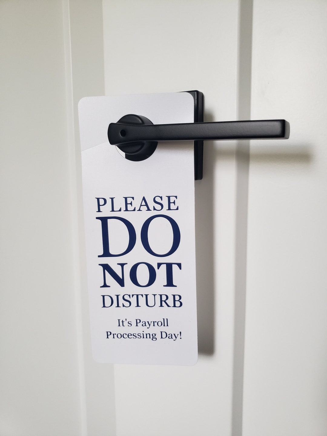 Payroll Door Hanger, Payroll Professional Gift, Payroll Appreciation ...