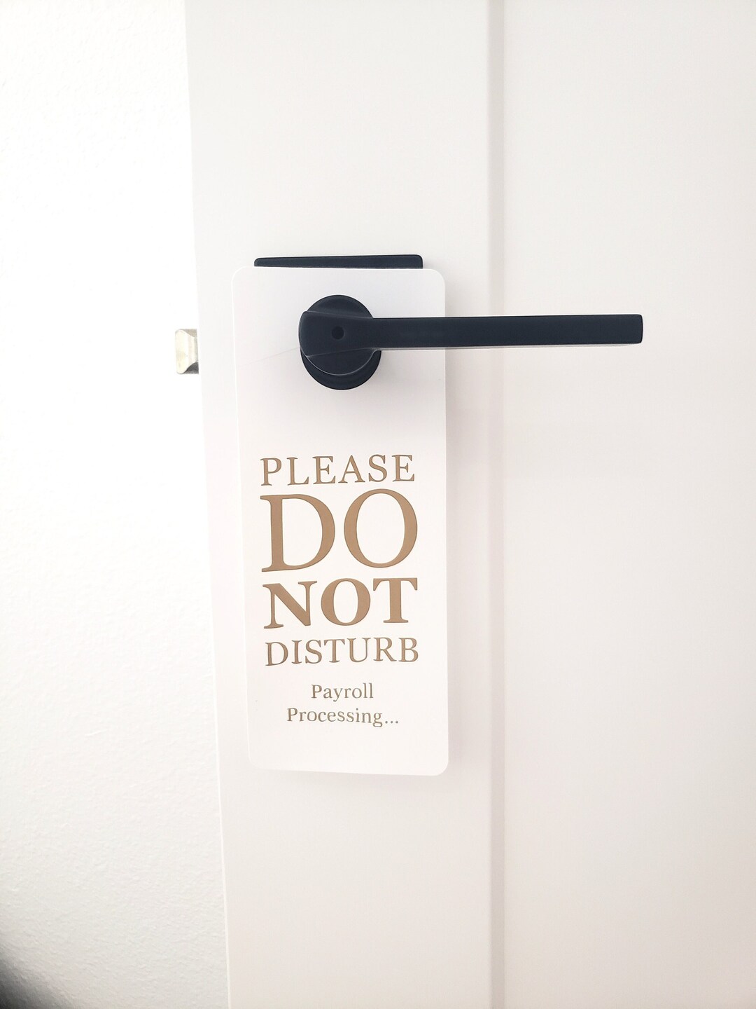 Payroll Door Hanger, Payroll Appreciation Week Gift, Payroll Gift ...