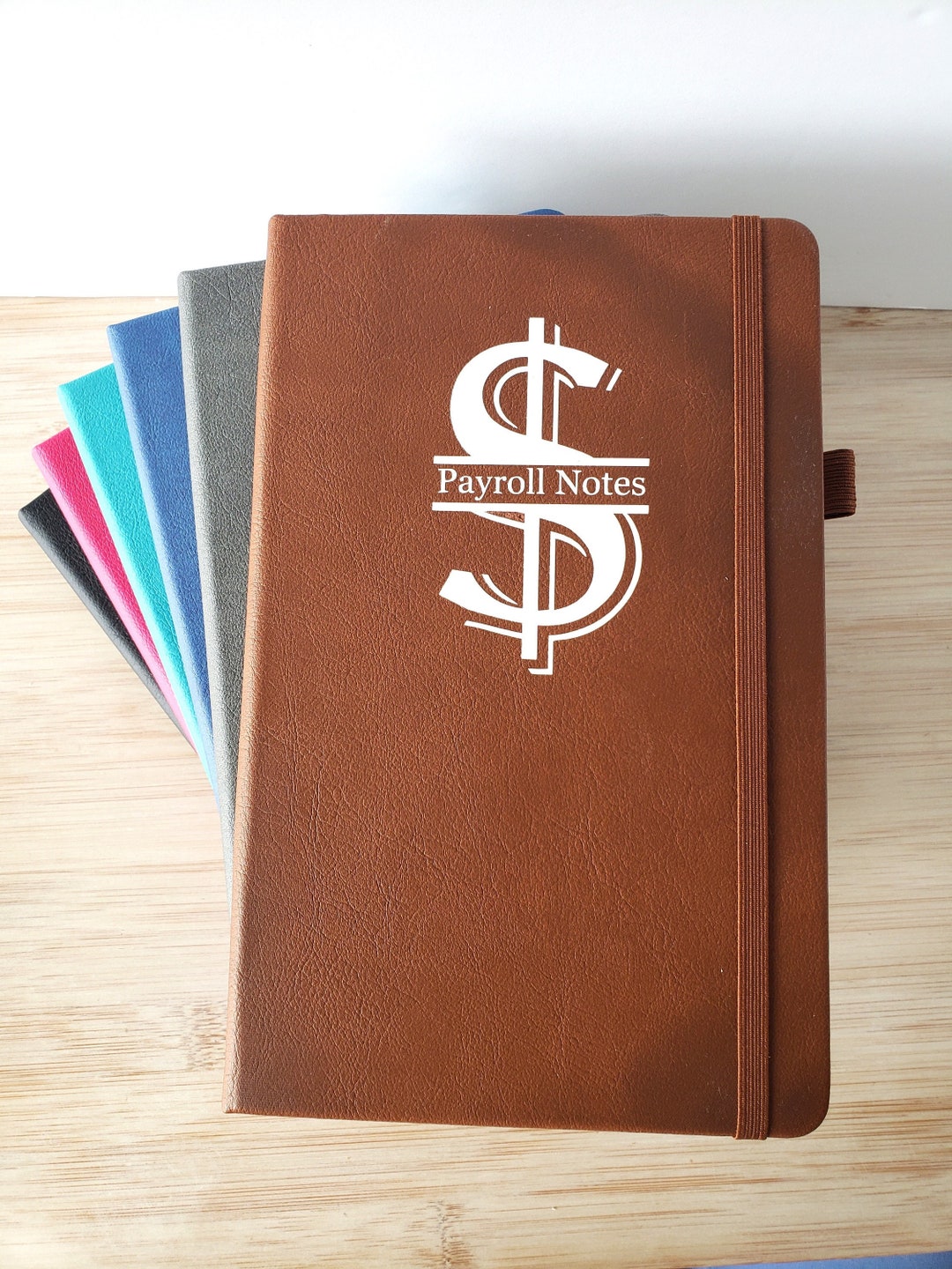 Brown Payroll Notes, Payroll Lined Notebook for Work, Payroll ...