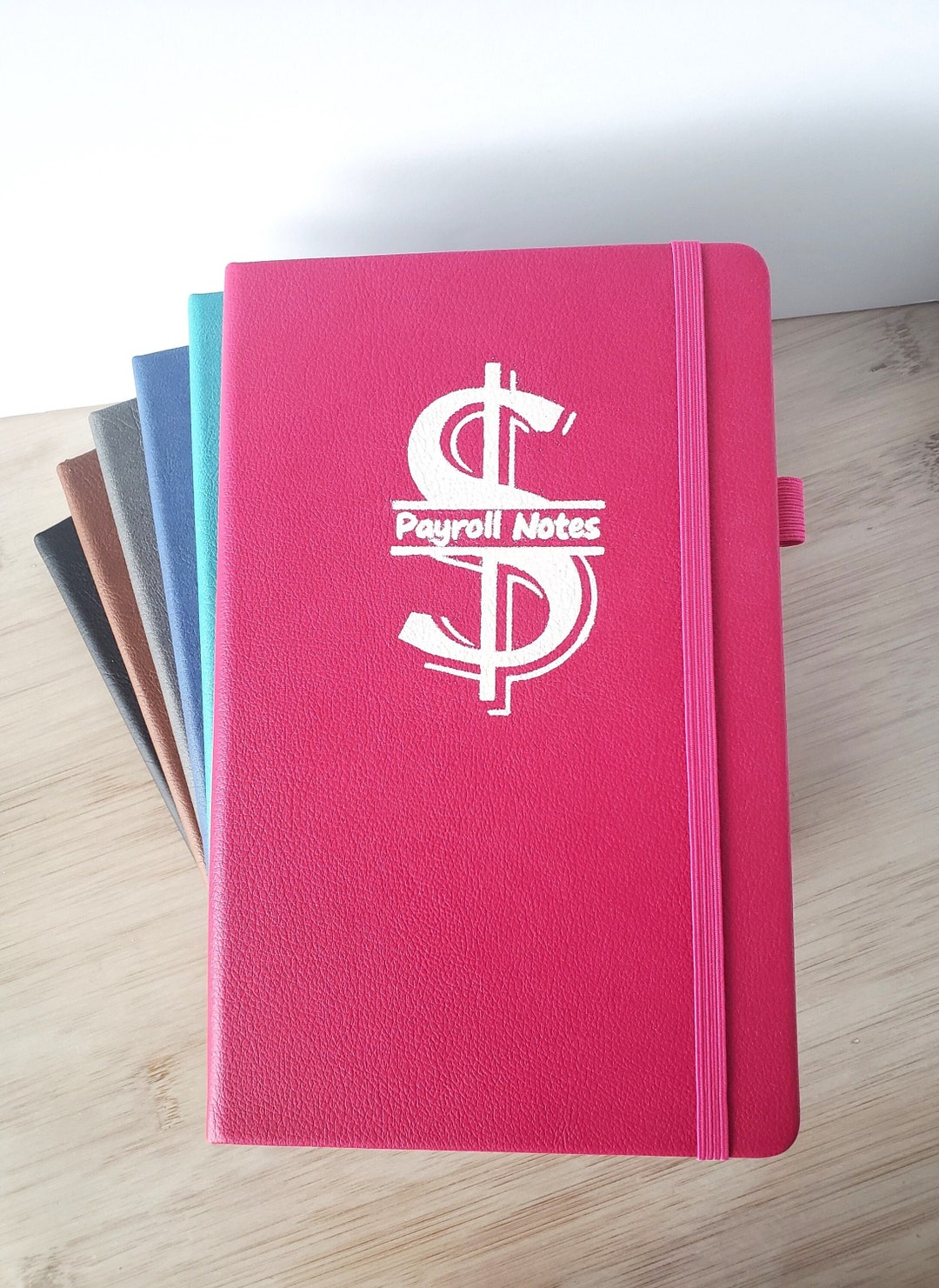 Pink Payroll Notes, Payroll Lined Notebook for Work, Payroll ...