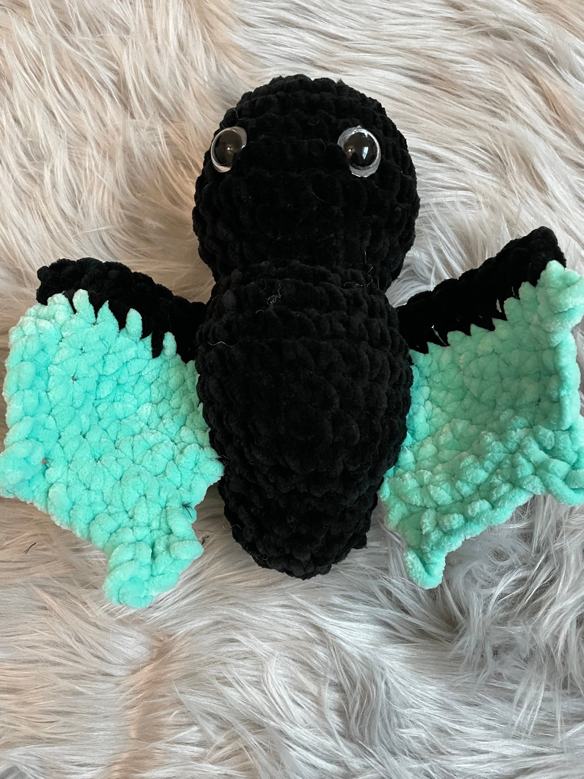 Bat Plushie Crochet Halloween Bat Plush Stuffed Animal - Etsy