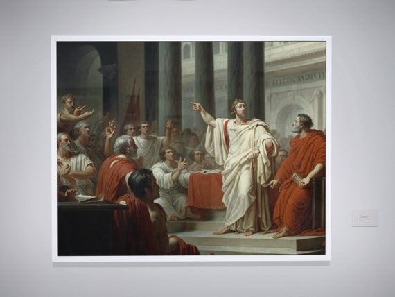 Roman Senate Painting