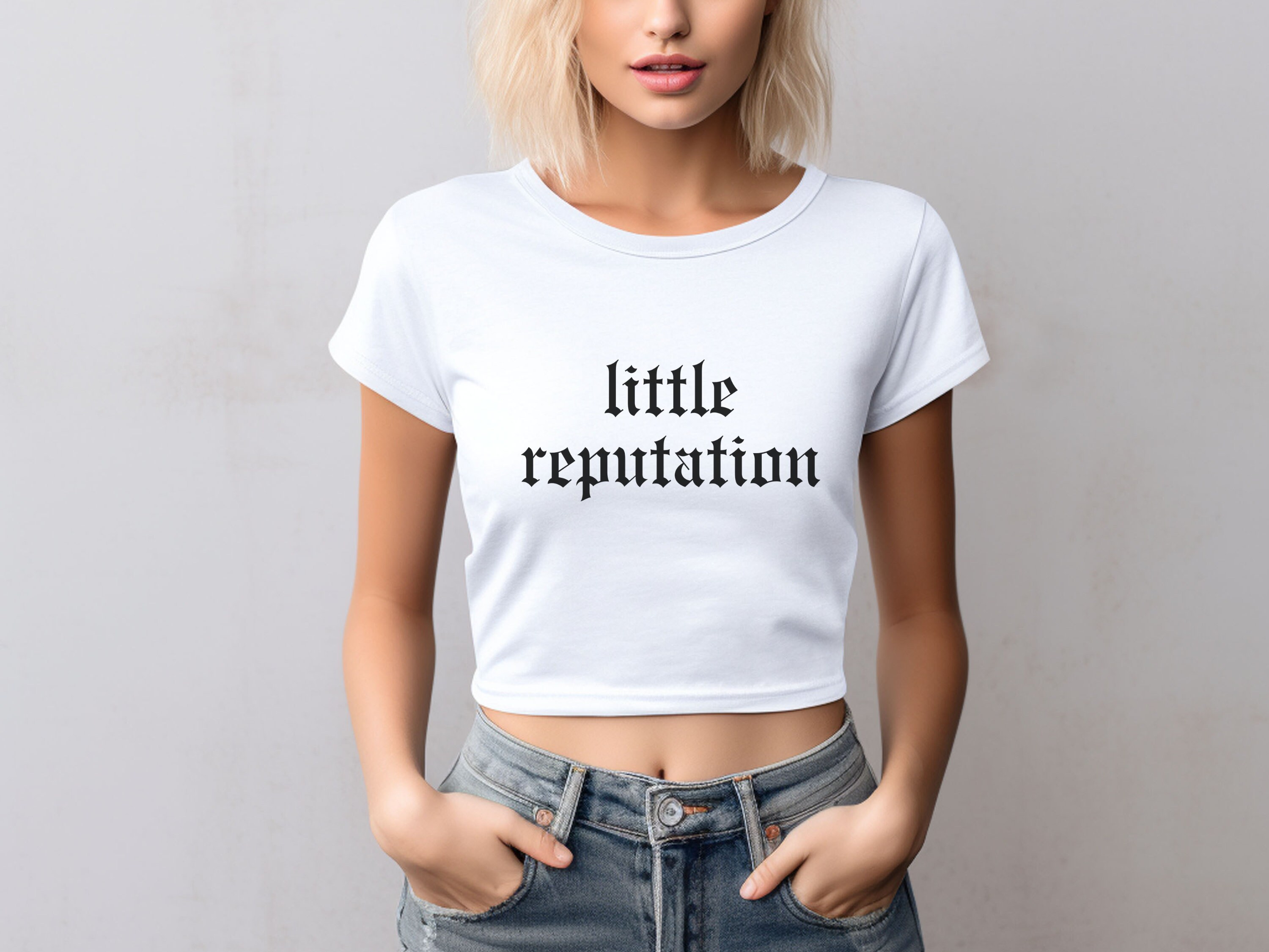 Big/little Reputation Reveal Crop Top, Sorority Apparel, Greek Life ...