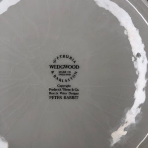 Vintage Wedgewood of Etruria & Barlaston Potcelain Ceramic Beatrix ...