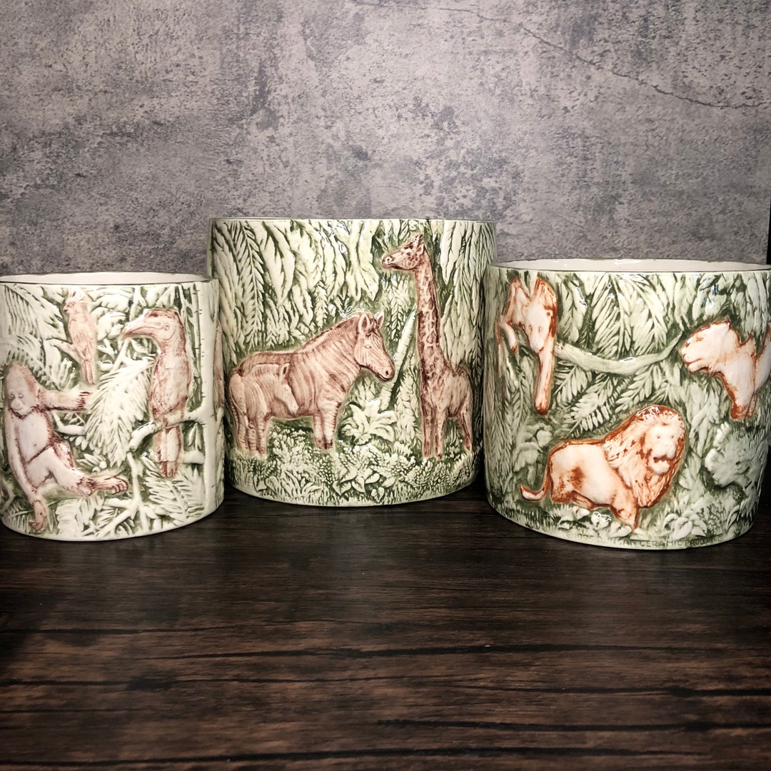 Incredibly Rare Full Set of 3, Stunning 1975 Duncan Ceramic Products ...