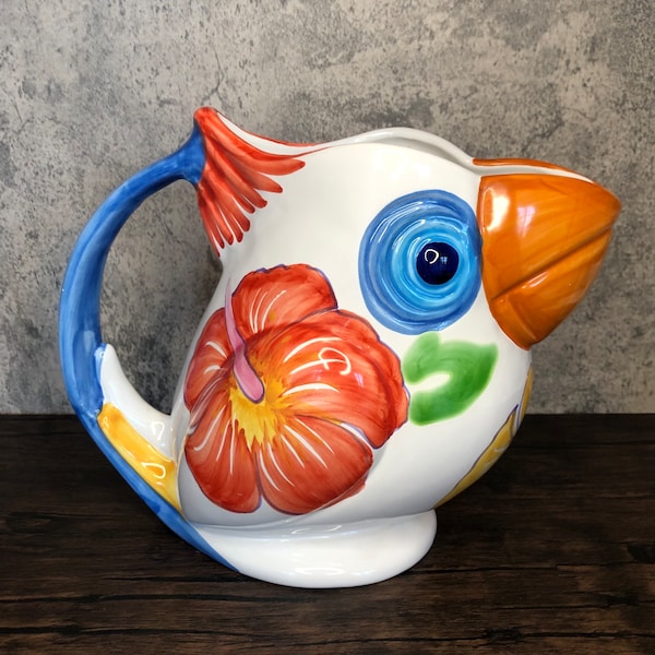 Italy Pitcher Vintage Ceramic - Etsy