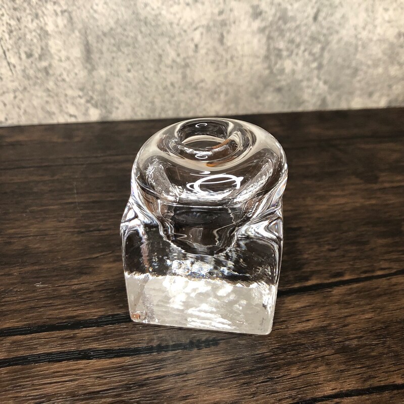 Old Glass Inkwell - Etsy