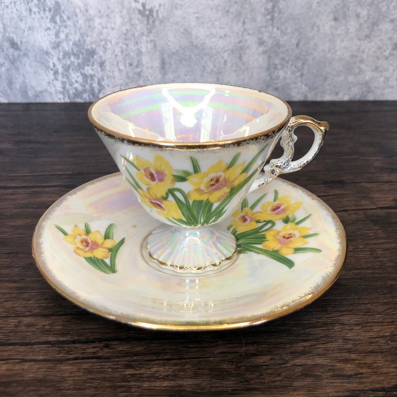 Daffodil Tea Cup - Etsy