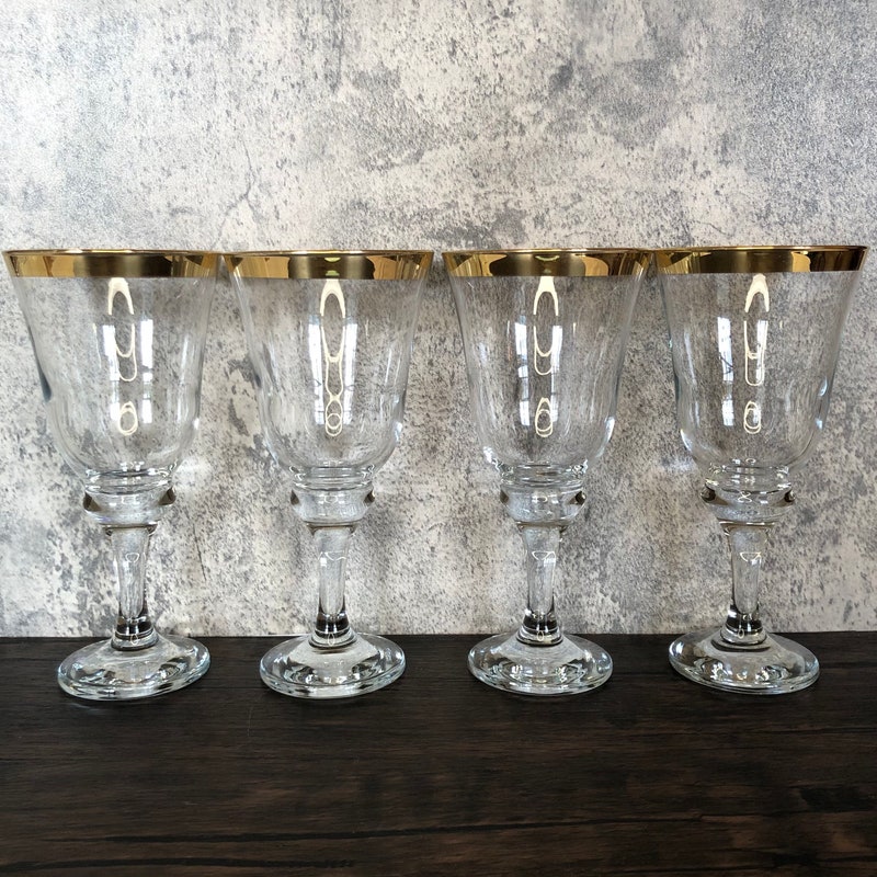 Goblet Glasses - Etsy