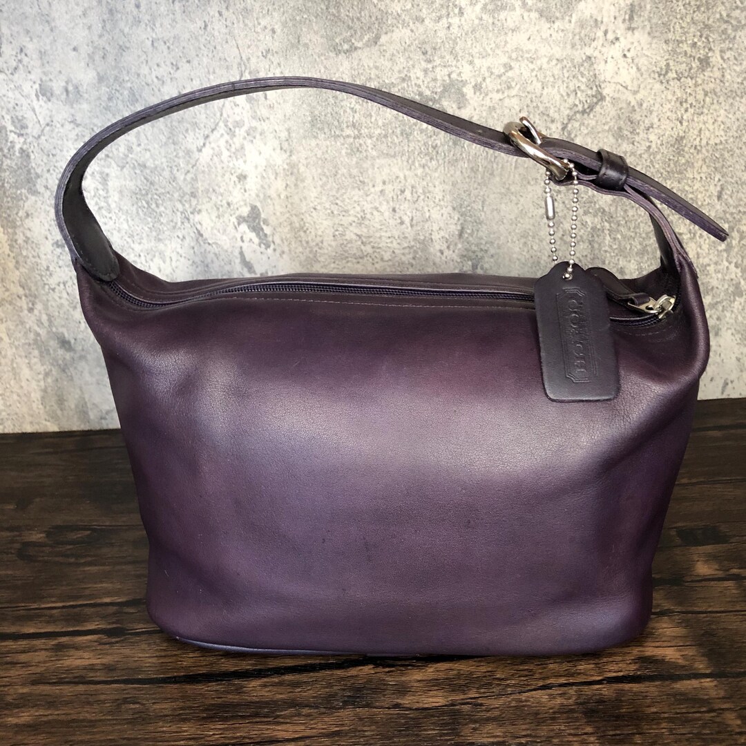 Rare!!! Vintage Coach #4145 Legacy Soho Lightweights Mini Hobo in Ink ...