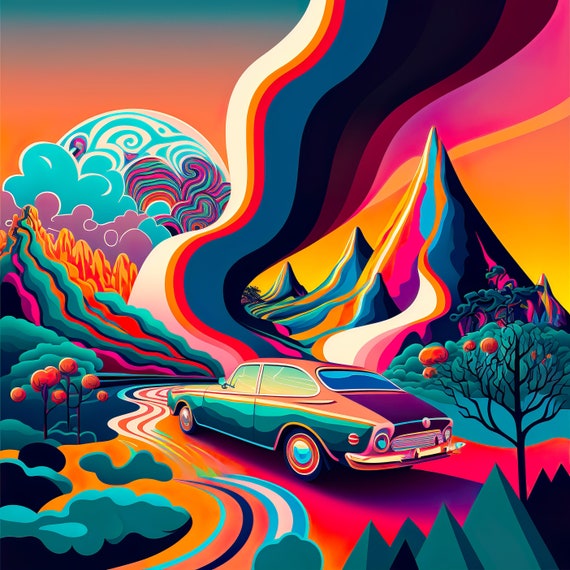 Psychedelic Landscape
