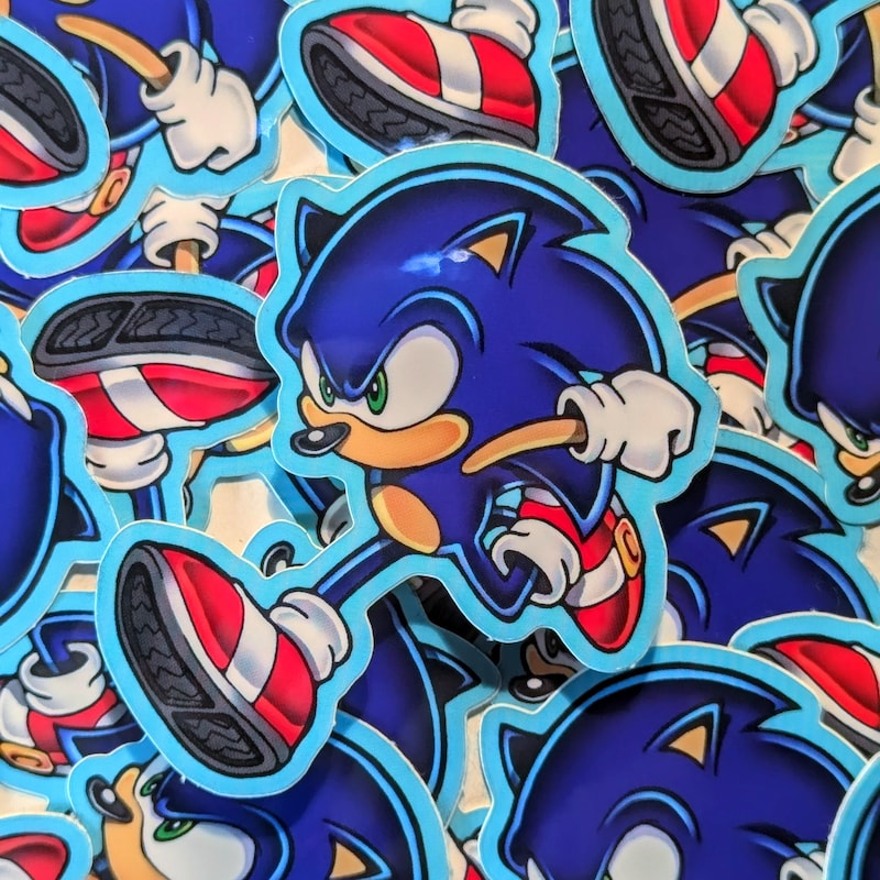 Sonic 3 Stickers - Etsy
