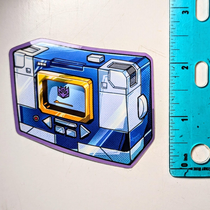 Transformers G1 Soundwave Vinyl Sticker - Etsy