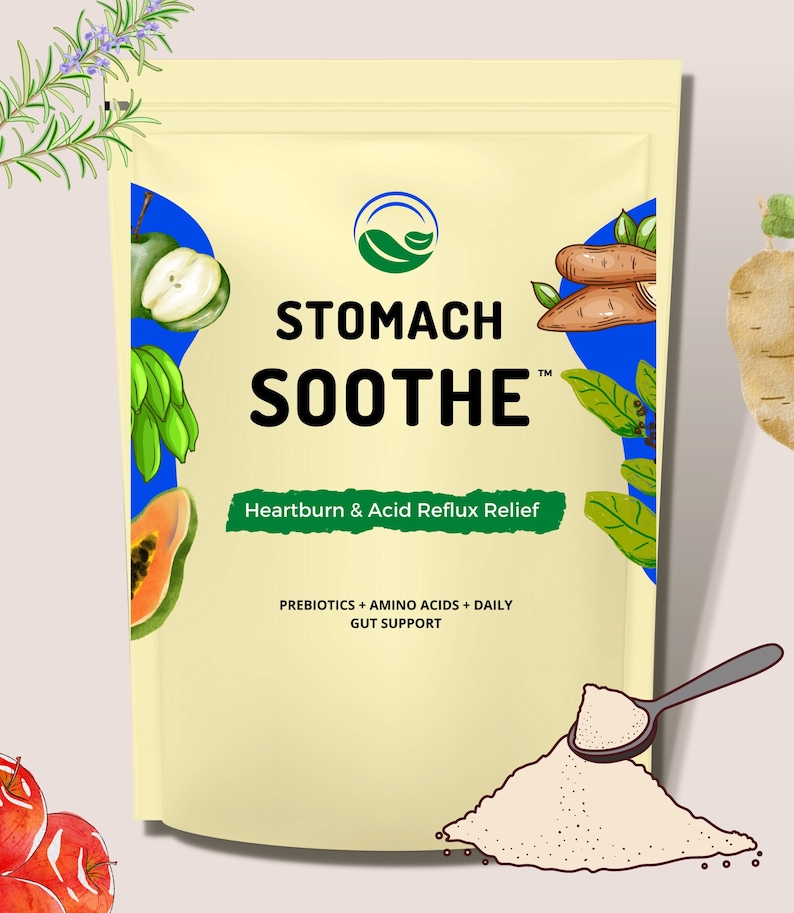 Stomach Soothe Natural Heartburn Acid Reflux GERD Relief - Etsy