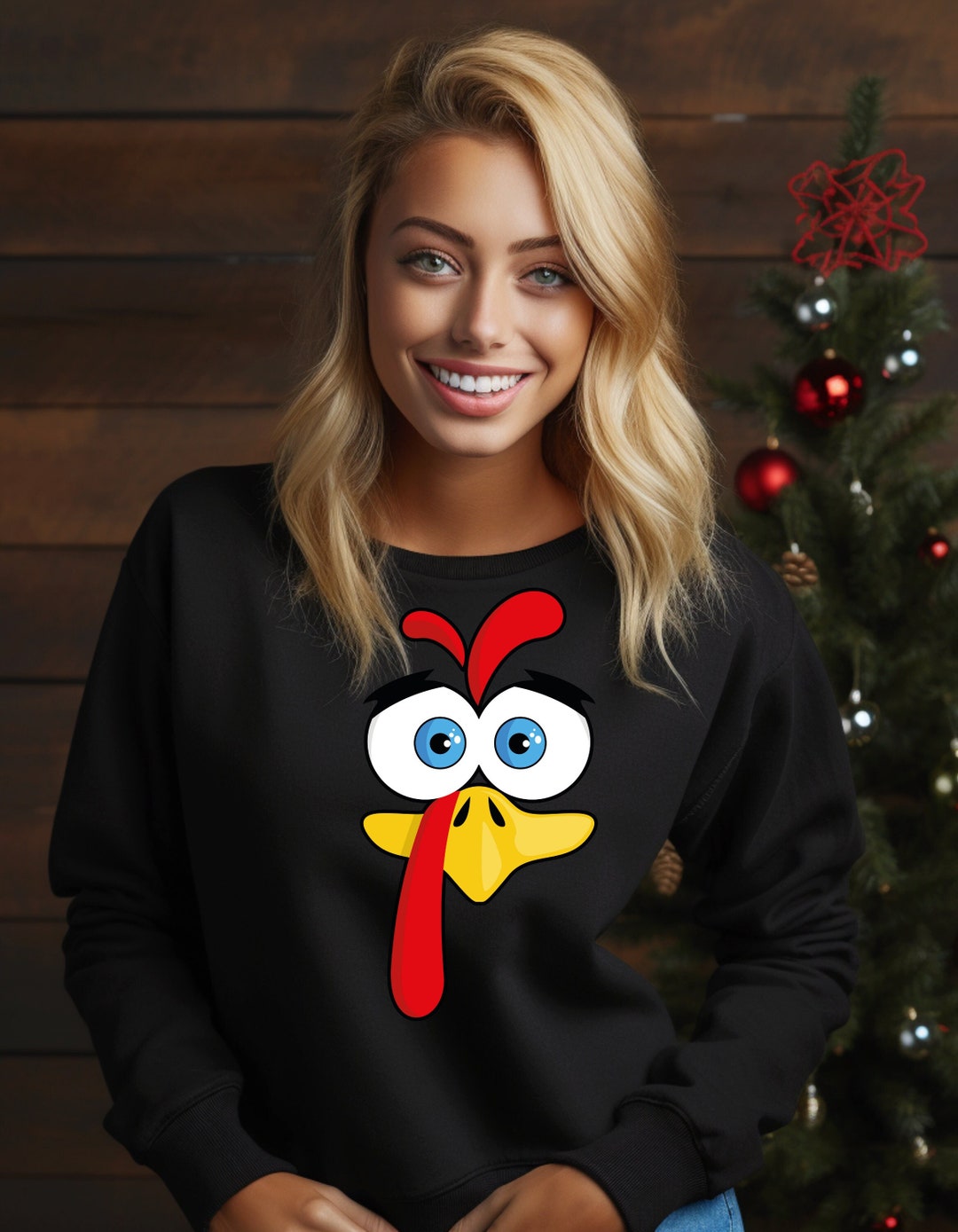 Thanksgiving Turkey Sweatshirt Turkey Day Startled Face - Etsy