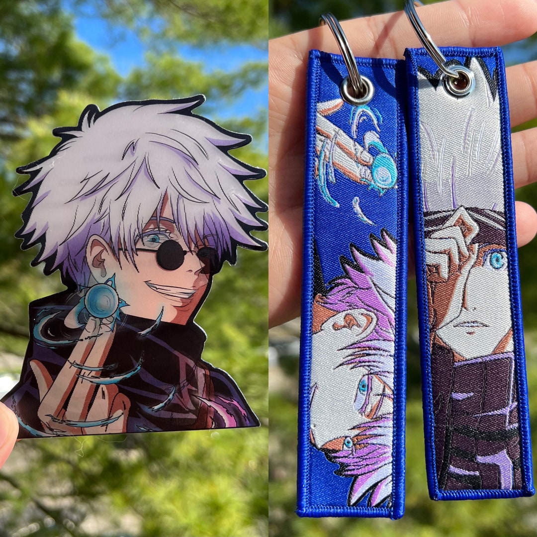 Anime Motion Sticker/embroidered Jet Tag Keychain PACK - Etsy