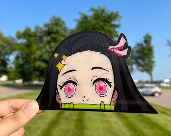 Demon Chibi Anime Characters Sticker Set Waterproof Laminated Gift Art ...