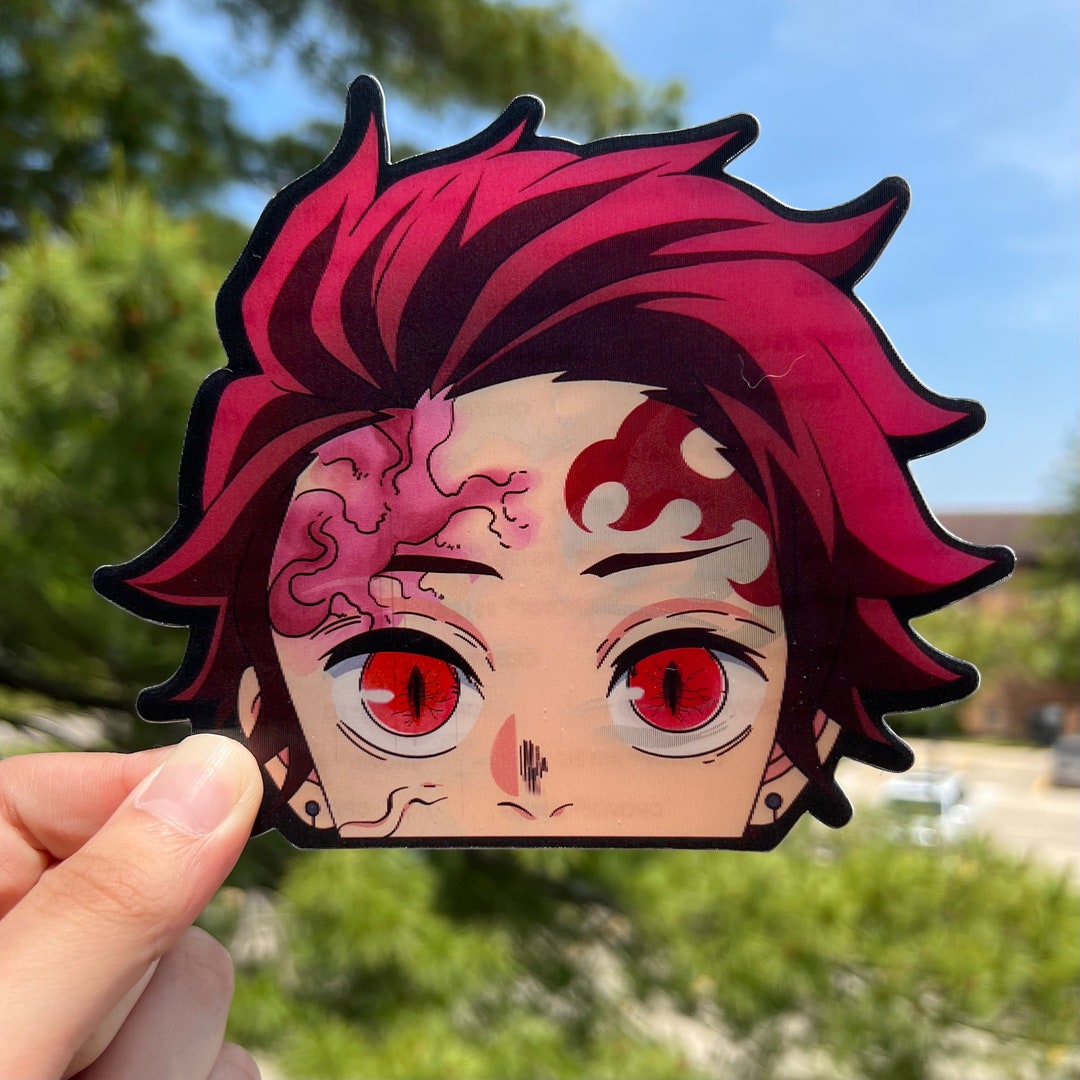 Anime Sticker Kawaii Anime Car Sticker Perfect for Laptops, Journals ...