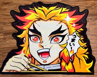 Hand Tufted Anime Rug - Etsy