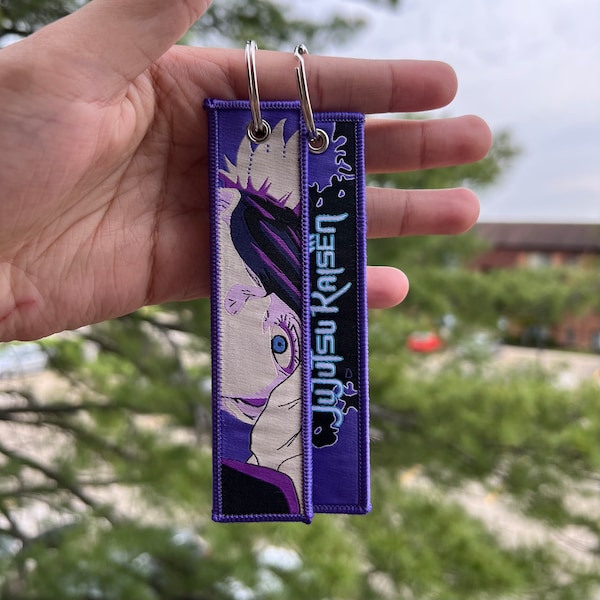 Gojo Satoru Jet Tag - Etsy UK