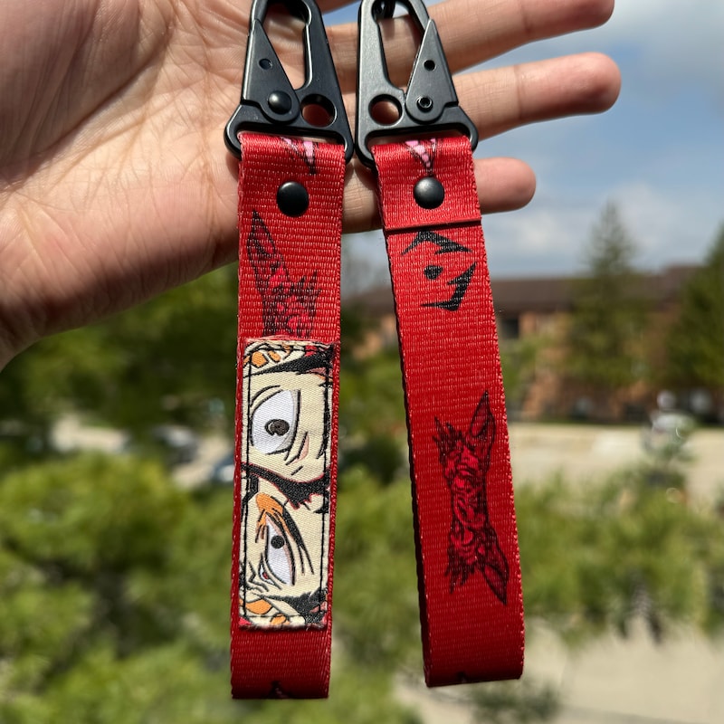 Anime Keychain - Etsy