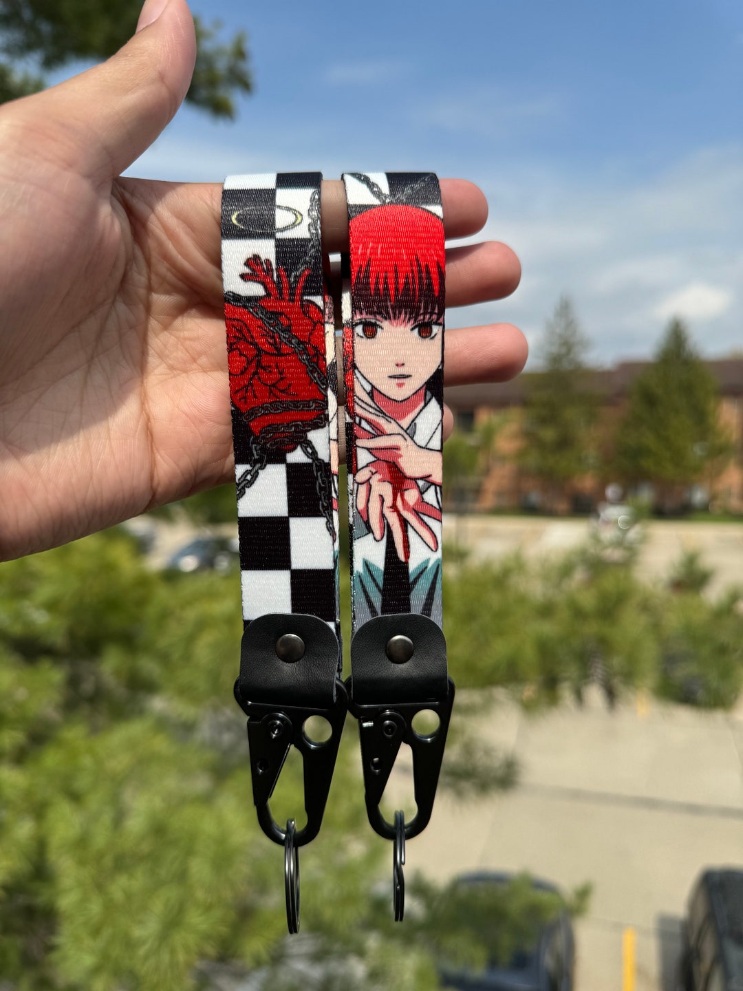 Anime Keychain - Etsy