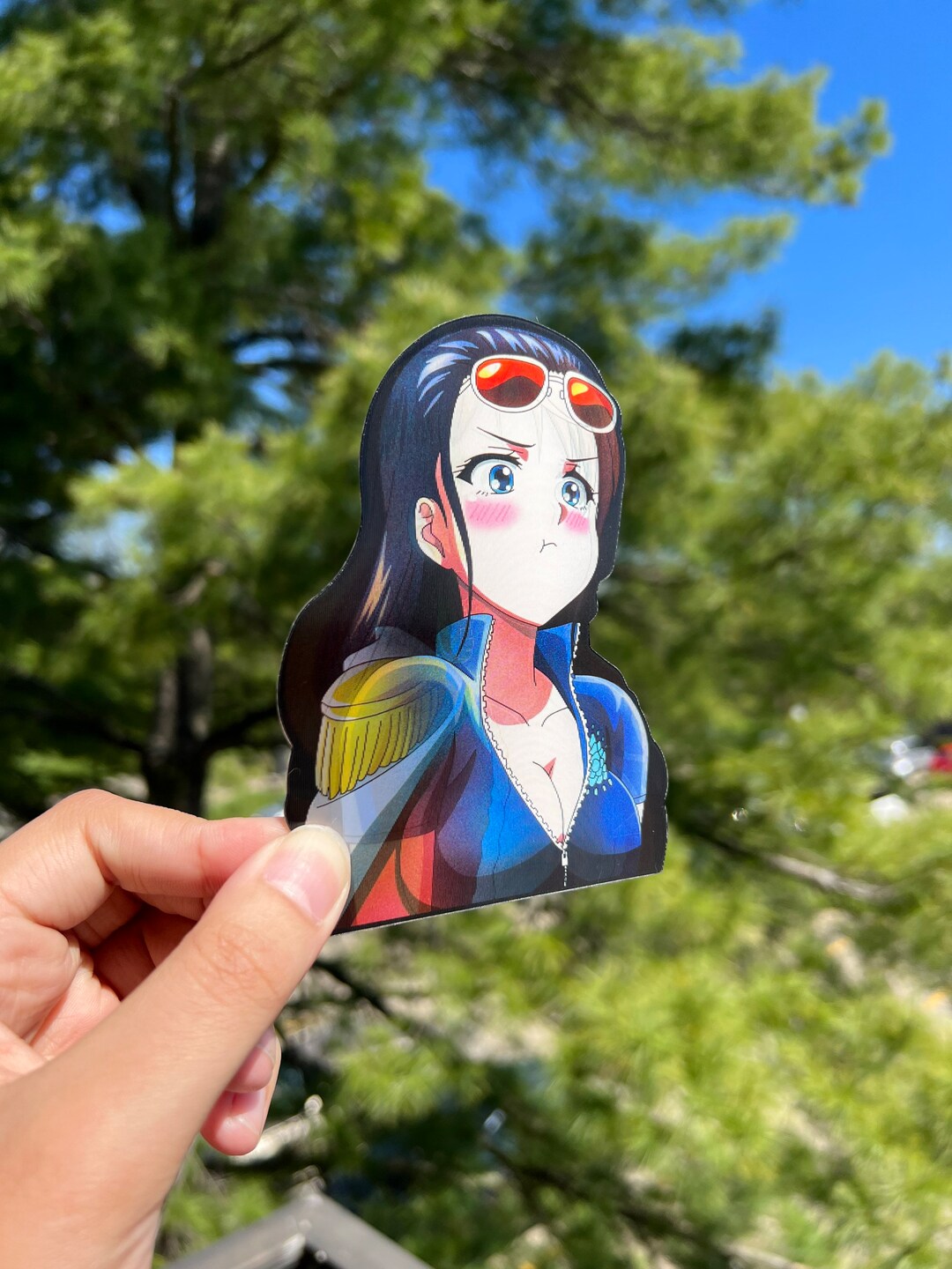 Anime Sticker Kawaii Anime Car Sticker Perfect for Laptops, Journals ...