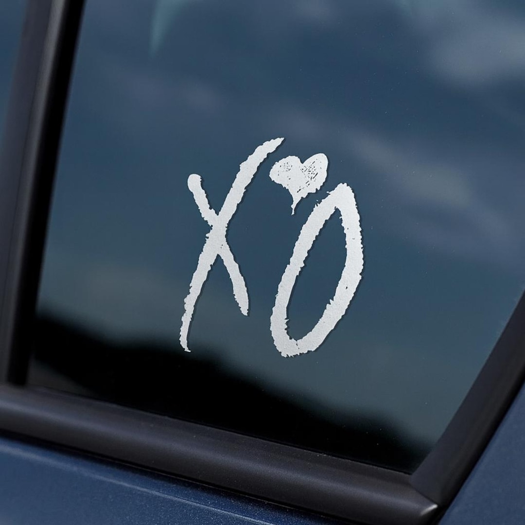 The Weeknd XO Logo Sticker - Etsy