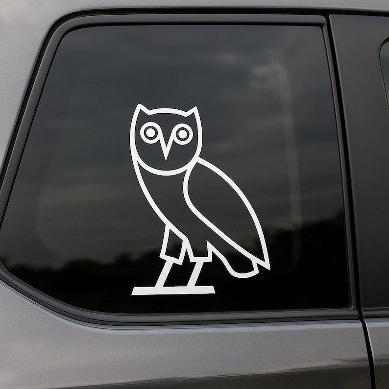 Drake OVO Logo Sticker Decal - Etsy