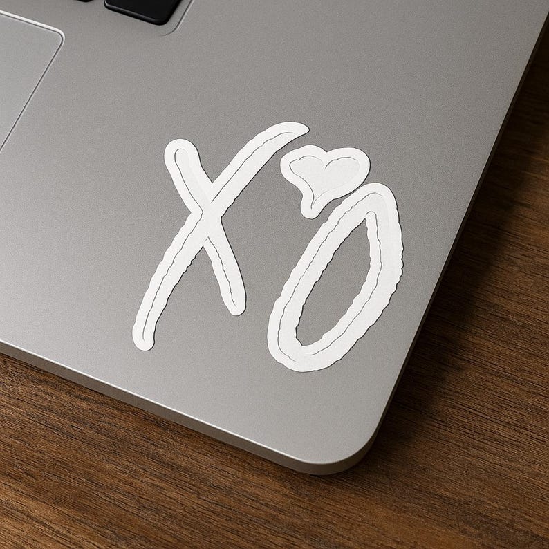 The Weeknd XO Logo Sticker - Etsy