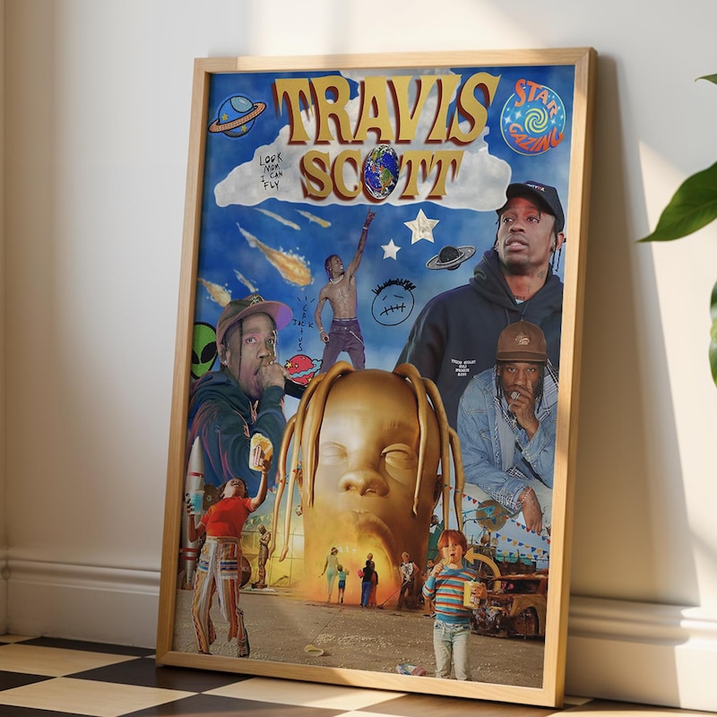 Astroworld Travis Scott Album Poster - Etsy