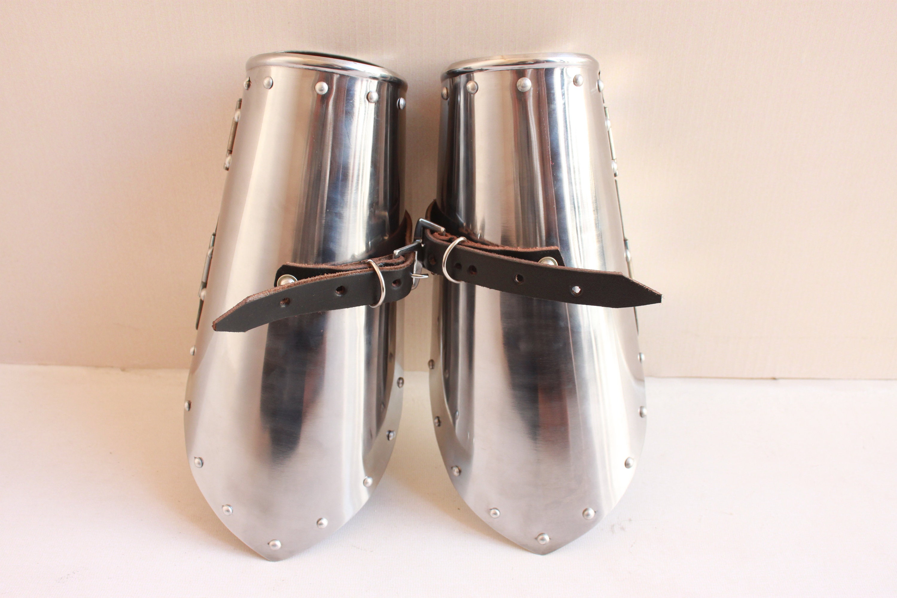 HANDMADE LARP Steel Knight SCA Arm Guard Bracers - Etsy