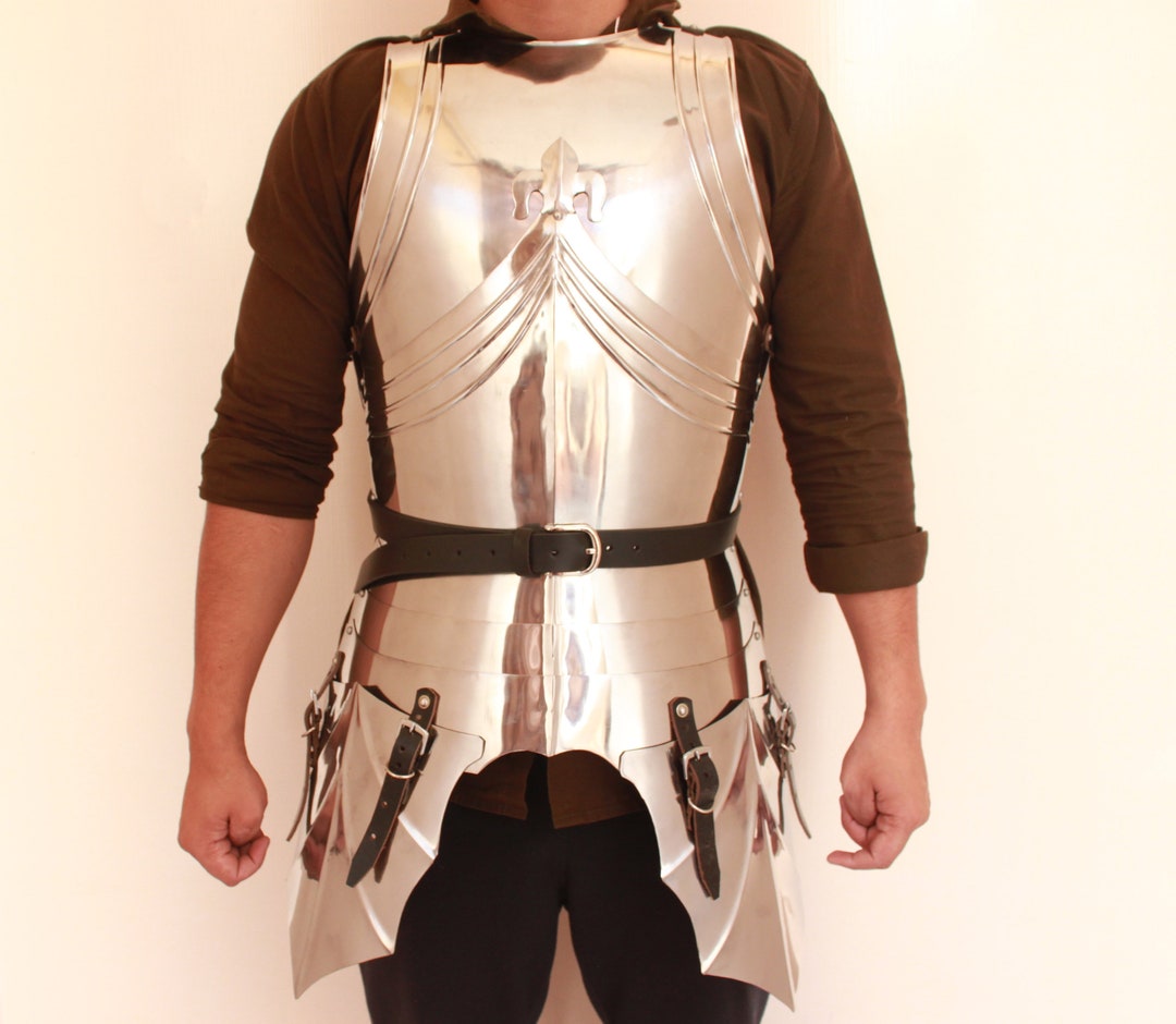 HANDMADE Medieval Steel Gothic Cuirass With Tassets - Etsy