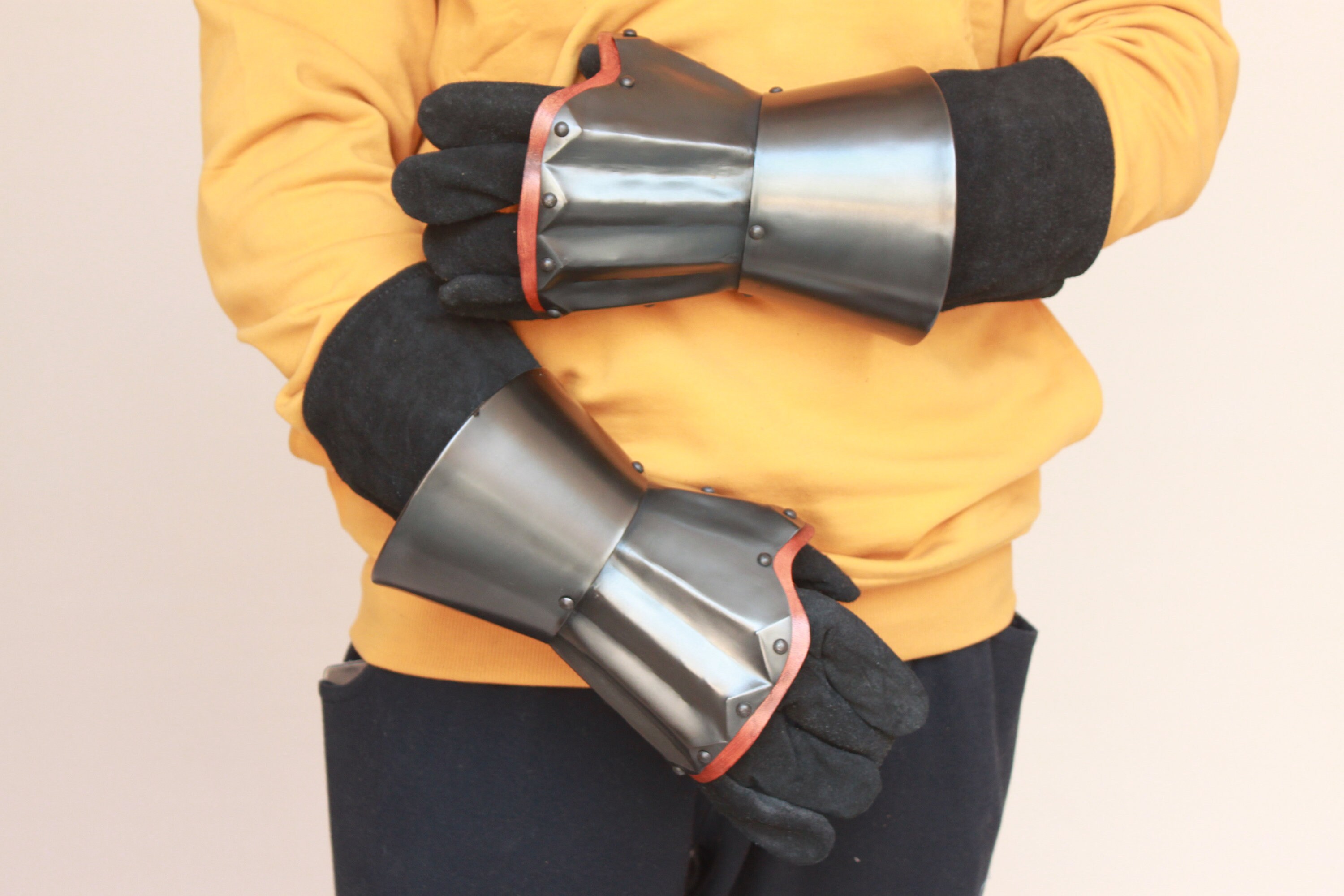 HANDMADE Gauntlets Gloves Steel Knight Hand Protection Armor - Etsy