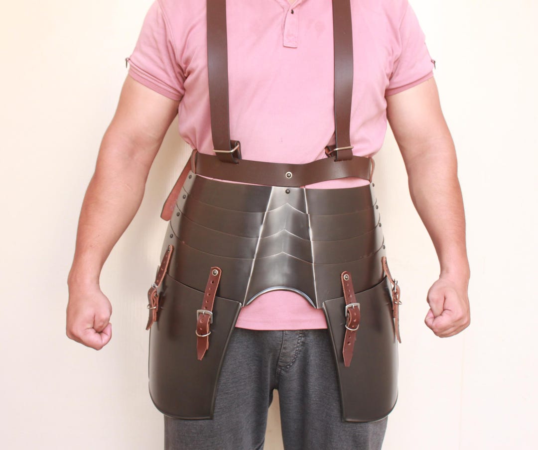 HANDMADE LARP Tasset Belt 18 Gauge Steel - Etsy