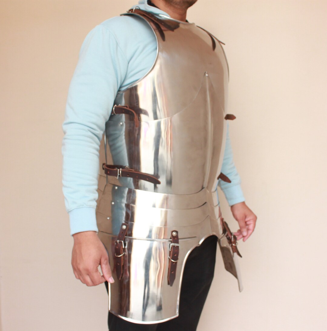 HANDMADE Medieval Steel Knight Breastplate With Tasset Belt Armor ...