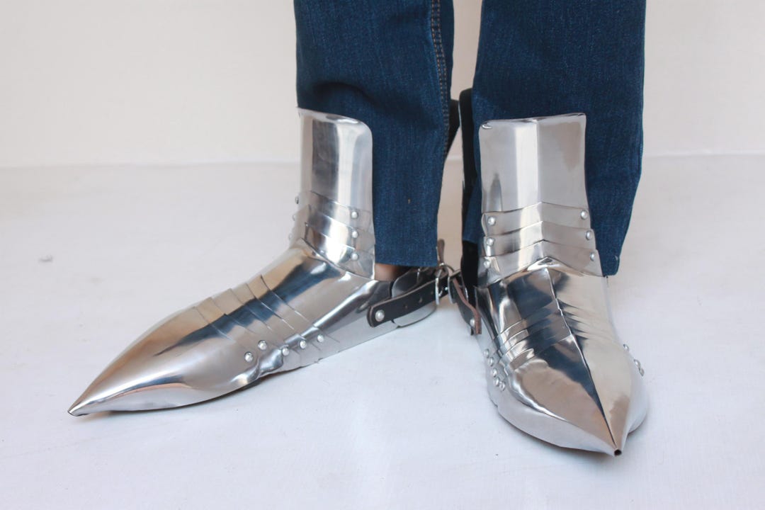 HANDMADE Medieval Sabaton Steel Armor Shoes Reenactment - Etsy