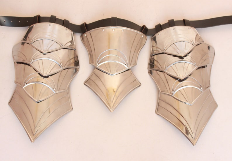 HANDMADE LARP Warrior Tasset Belt Armor Reenactment - Etsy