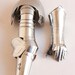 HANDMADE Single Full Arm Set With Gauntlets and Pauldrons Costume - Etsy