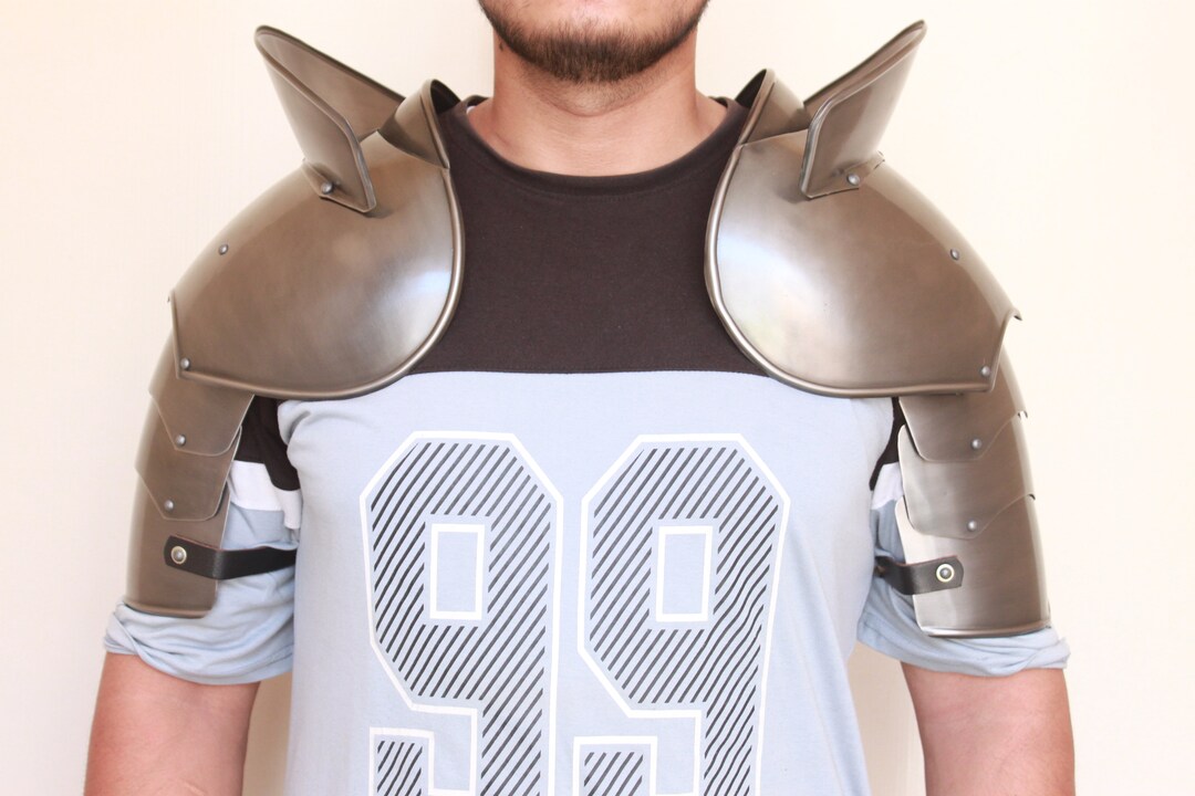 HANDMADE Medieval Gothic Steel Spaulders Arm Armor - Etsy