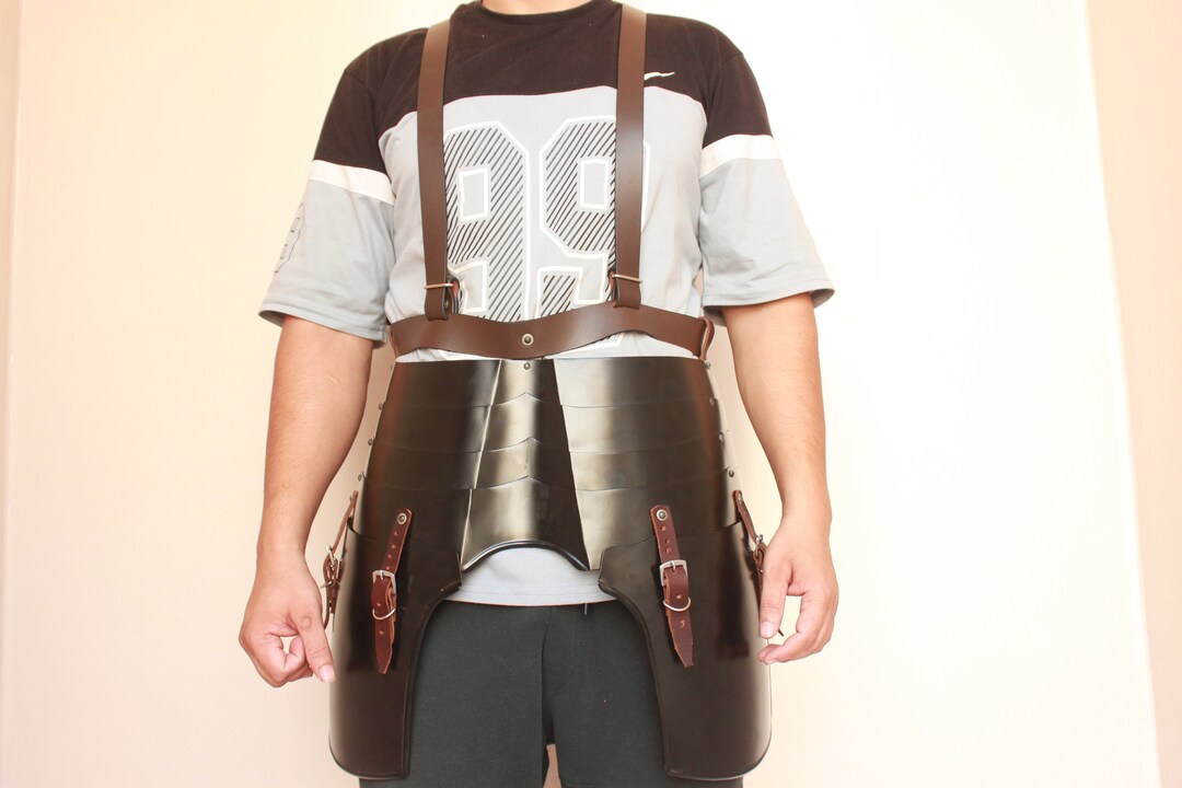 HANDMADE LARP Tasset Belt 18 Gauge Steel - Etsy