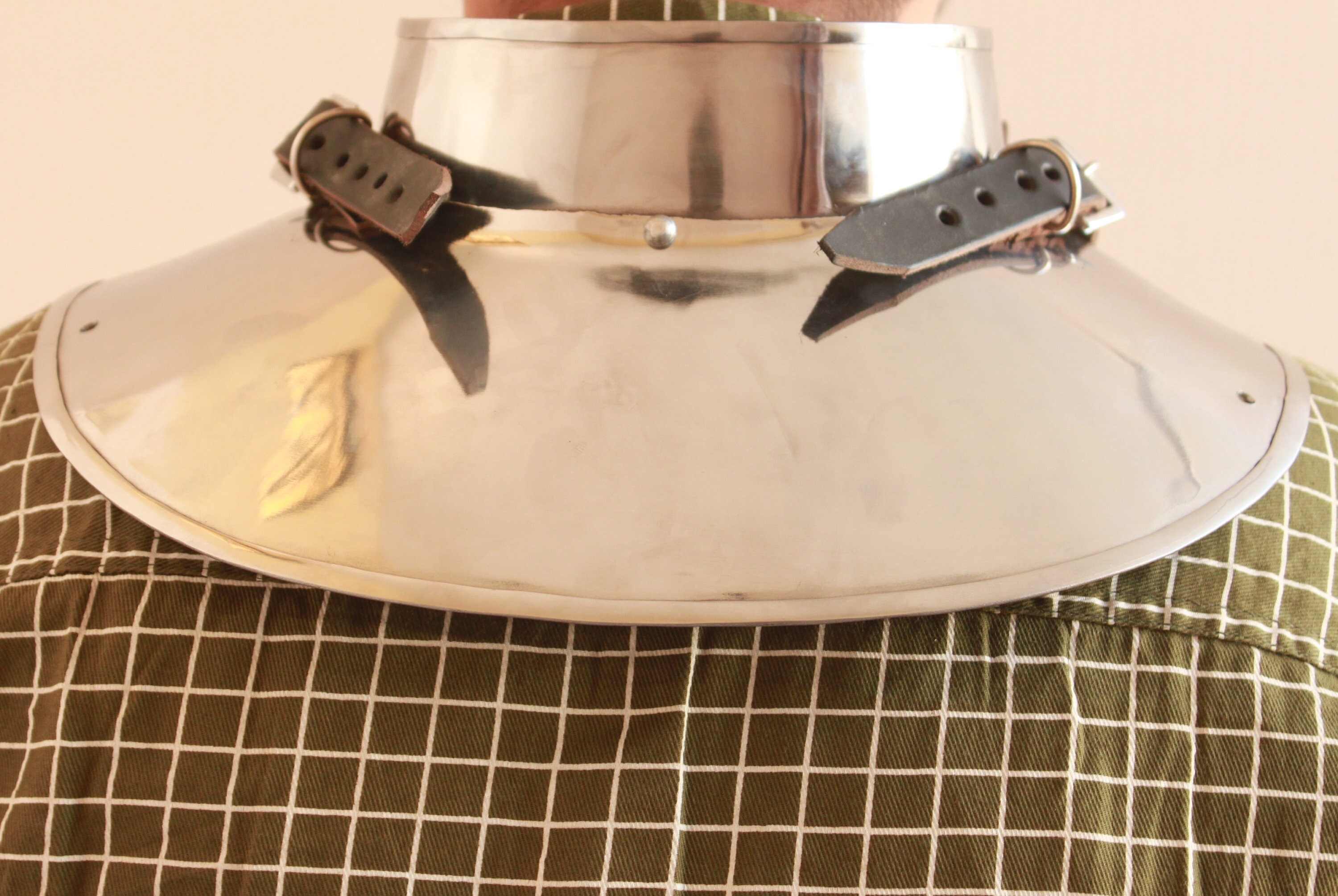 HANDMADE Steel Neck Protect Gorget Armor Costume - Etsy