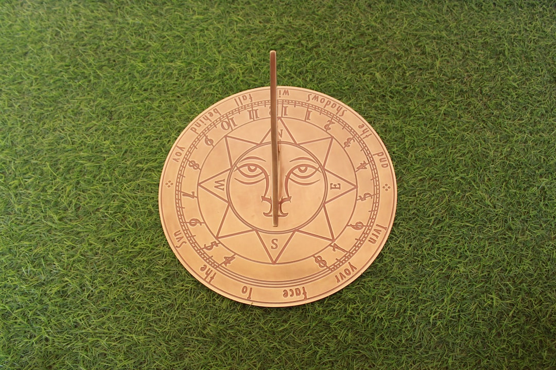 HANDMADE Number Brass Sundial for Garden Ornaments 10'' - Etsy