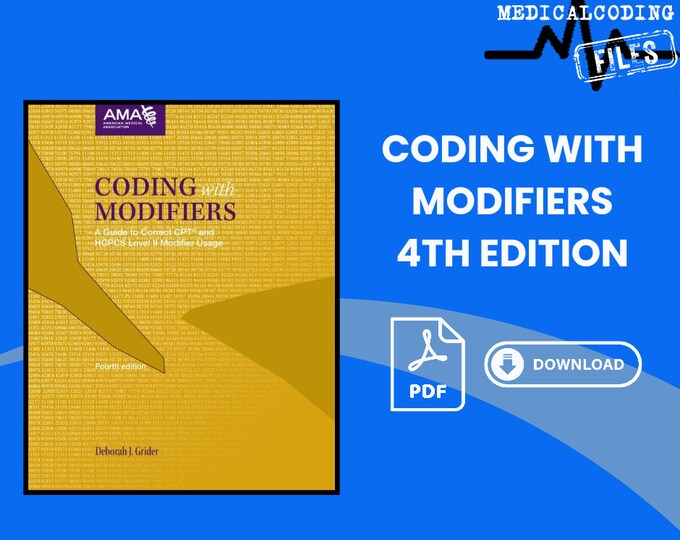 Medical Coding Modifiers Cheat Sheet - Etsy Canada