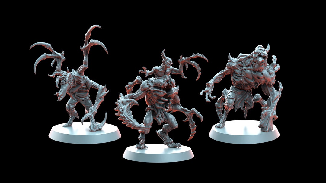 Dazing Horrors (1 or 3) / Proxies / Cultists / Modular / 32mm - Etsy