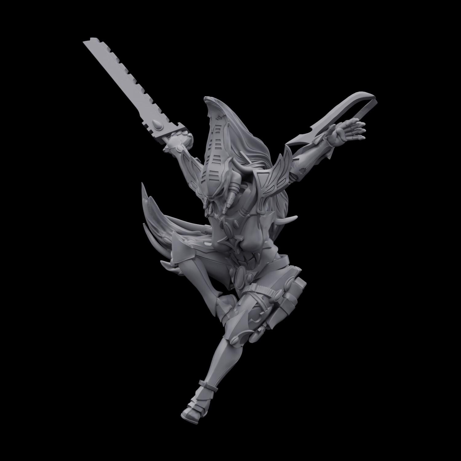 5x Space Elves Stingers, 32mm Tabletop Miniatures, 16K Resin - Etsy