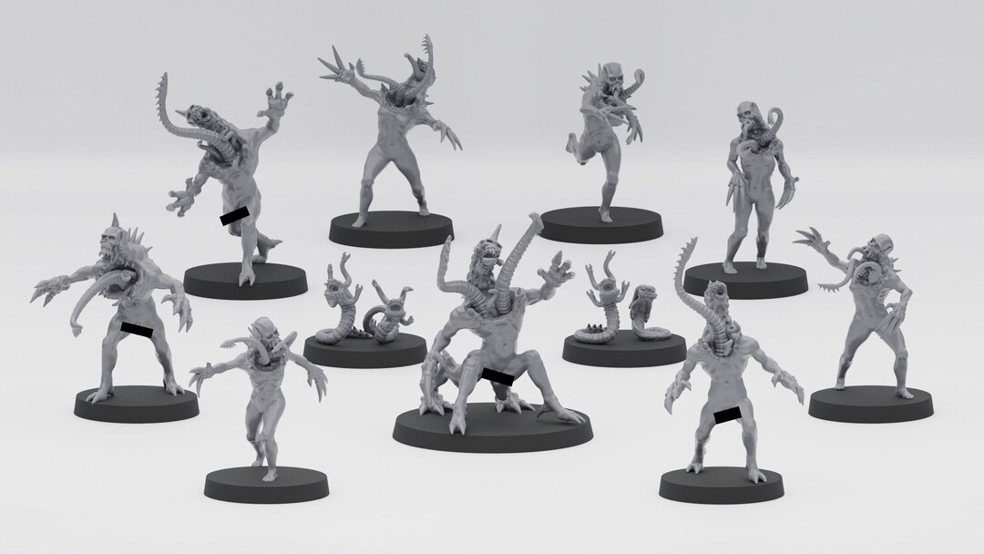 Hive City - Usurper Horde (10) / Zombies / Proxies / Wargames / 28mm - Etsy