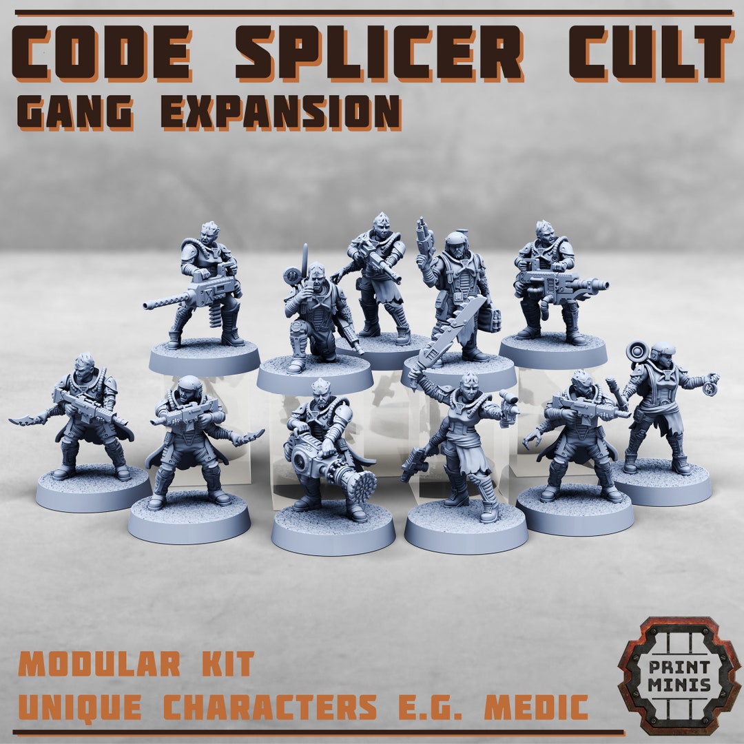 Hive City Gangs - Code Splicer Expansion (11) / Proxies / Wargames ...