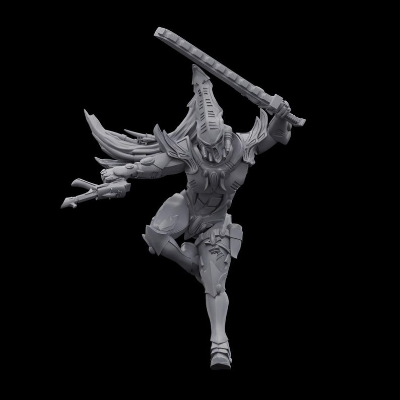 5x Space Elves Stingers, 32mm Tabletop Miniatures, 16K Resin - Etsy
